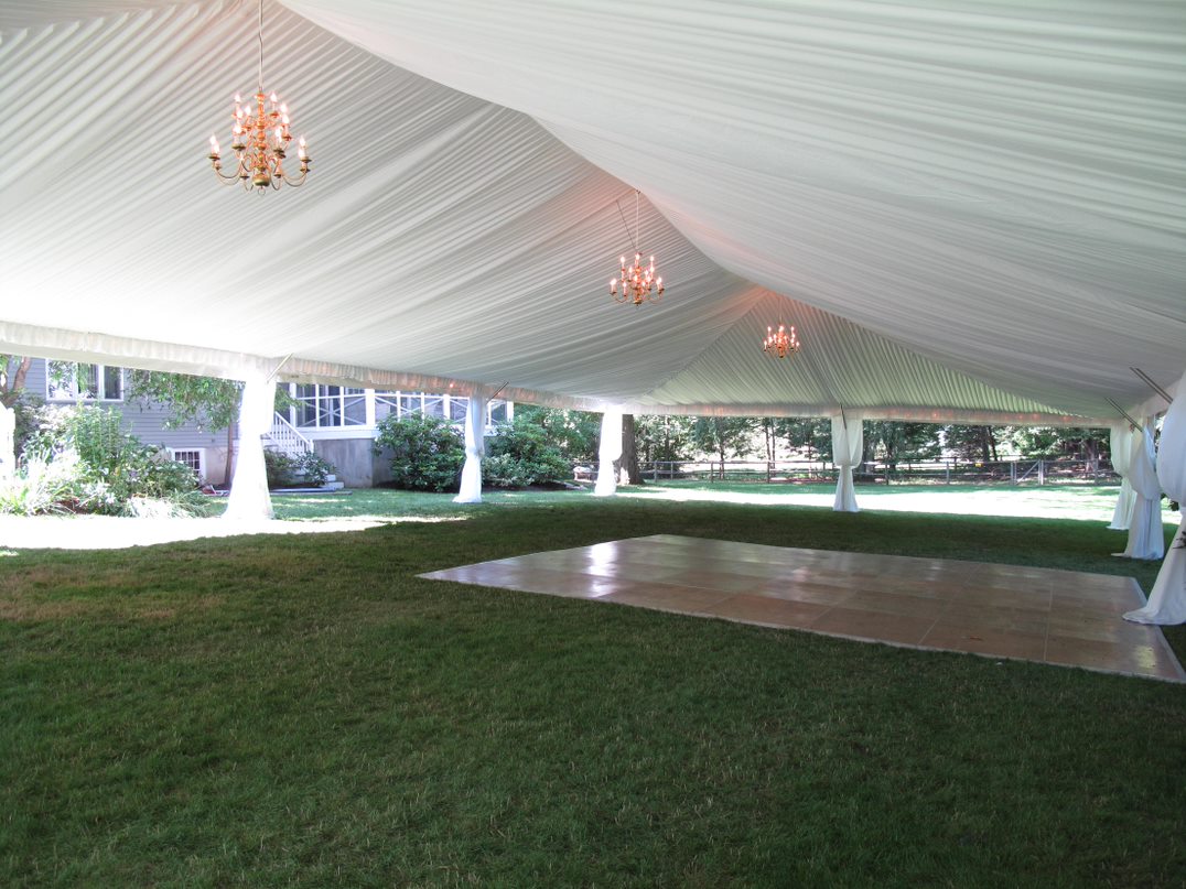 40′ Frame Tent Rental | Knight’s Tent & Party Rental