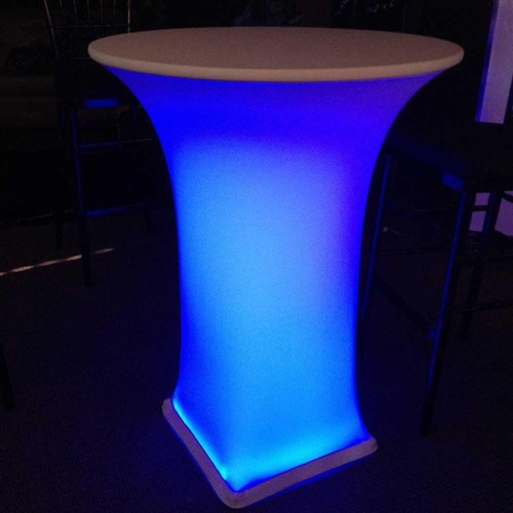 Under Table Lighting | Knight's Tent & Party Rental