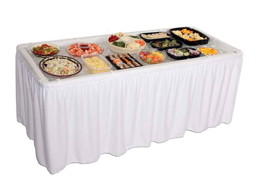 Chill 'N Fill Table Skirting | Knight's Tent & Party Rental